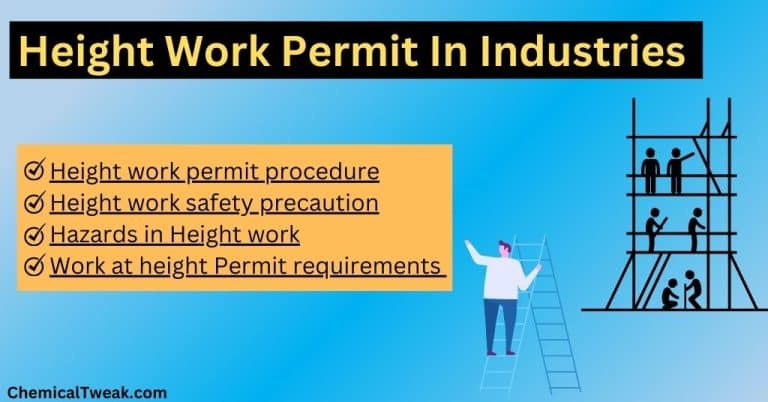 Work At Height Permit | Hazards And Control Measures
