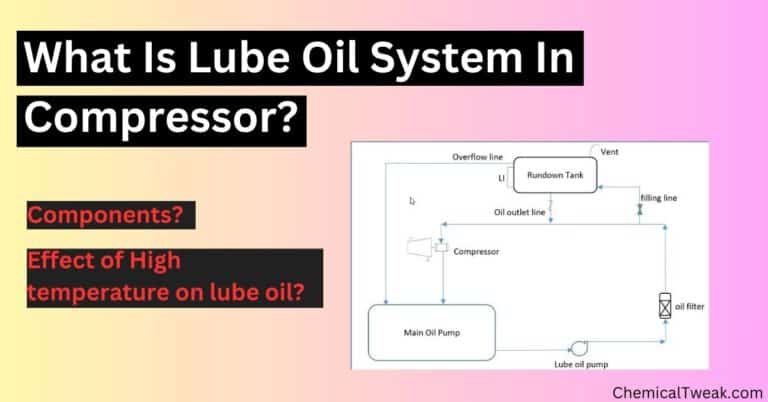 Lube Oil System In Compressor - Chemical Tweak