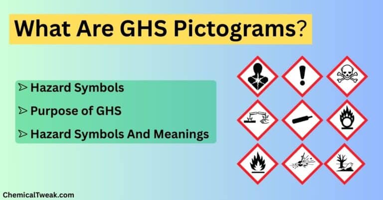 GHS Hazard Pictograms (9 Symbols) - Meaning & Purpose - Chemical Tweak